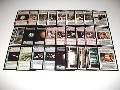 Star Wars CCG Complete Death Star II Starter Deck Reprints Set Light ...