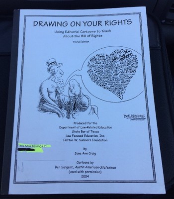Drawing on Your Rights Political Cartoons Bill of Rights Book by Ben ...