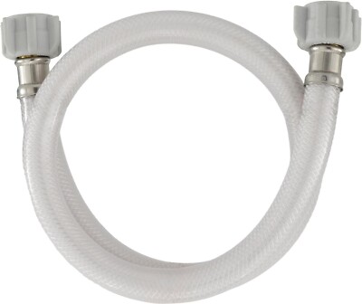 PVC Flexible Braided Riser 1/2"FIP x 1/2"FIP x 30" Long for Hot/Cold ...