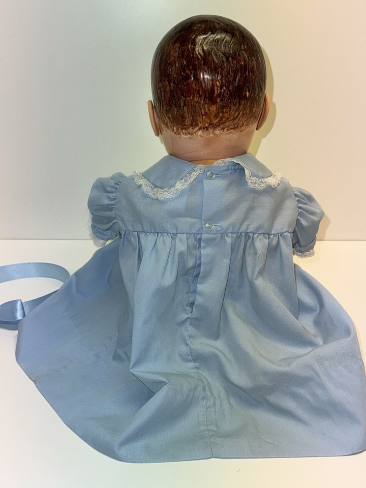 VTG EFFANBEE 20” 1950s COMPOSITION DYDEE BABY DOLL WITH CLOTHES DRESS ...