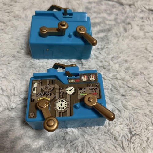 Thomas & Friends Capsule Plarail Wind-Up Drive Station Staff Signal Set ...