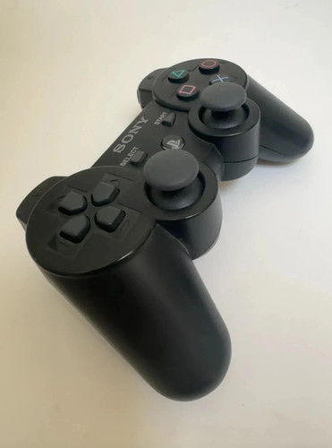 Sony PlayStation 3 PS3 Dualshock 3 Controller Black - Gently Used | eBay