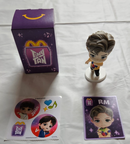 RM Tiny Tan McDonald's Happy Meal Toy with Card and Stickers Sep 2025 | eBay