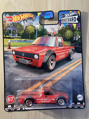 Hot wheels premium Volkswagen Caddy Porsche livery on Real Riders ...