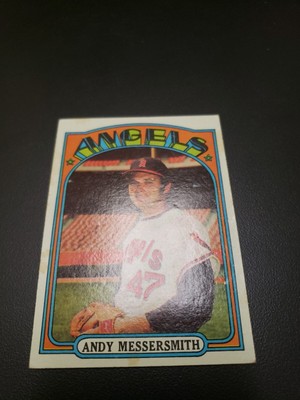 1972 Topps #160 Andy Messersmith California Angels | eBay