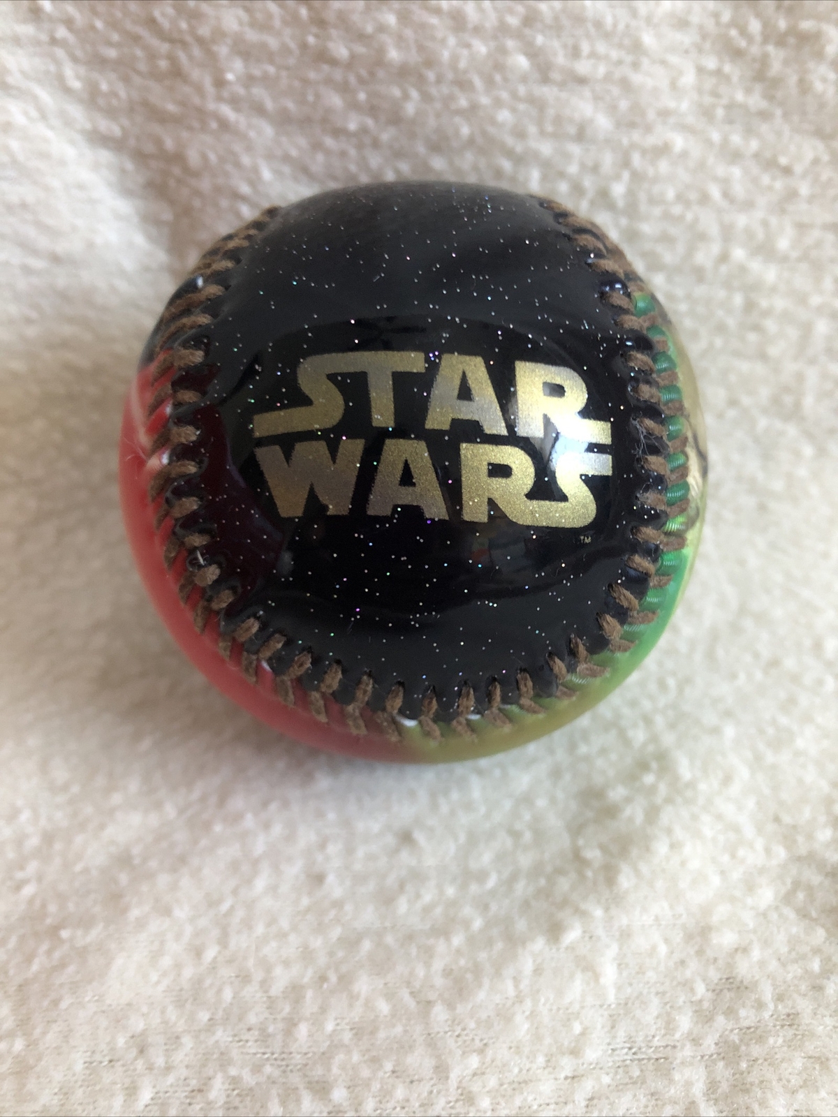 Star Wars Baseball Yoda Darth Vader Disney Collectible Ball Hologram 3D ...