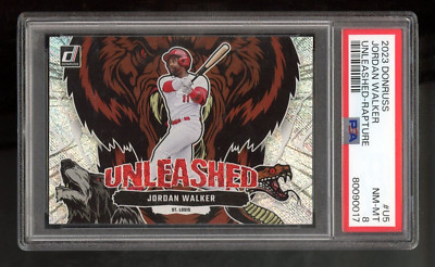 2023 Donruss JORDAN WALKER Unleashed Rapture Card #U5 Rookie RC ...