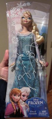 Idina Menzel signed Mattel Disney Frozen Elsa of Arendelle Doll PSA/DNA ...
