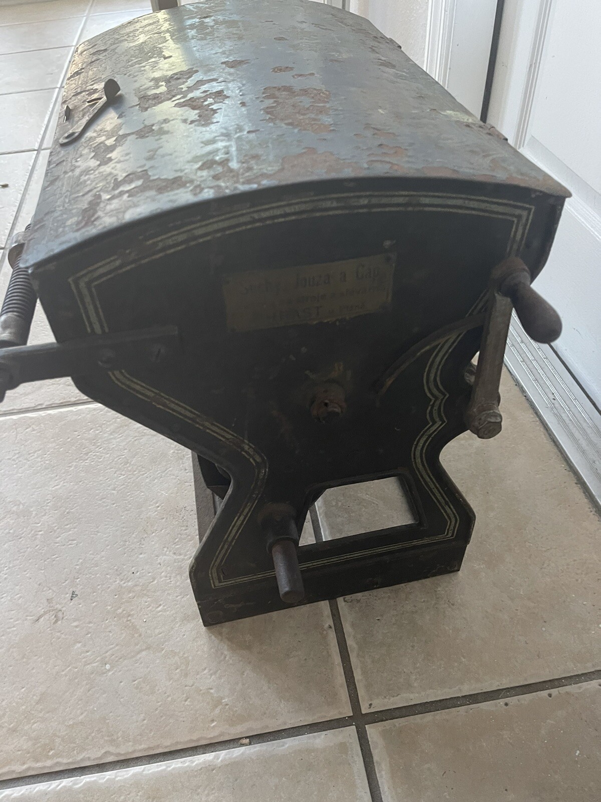 Salesman Sample / Patent Model Grain Auger /Farm Machine 1/8th Scale ...