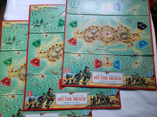 MB American Heritage Broadside, Dogfight, and Hit the Beach | eBay