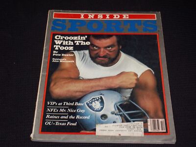 1981 OCTOBER 31 INSIDE SPORTS MAGAZINE - JOHN MATUSZAK RAIDERS COVER ...