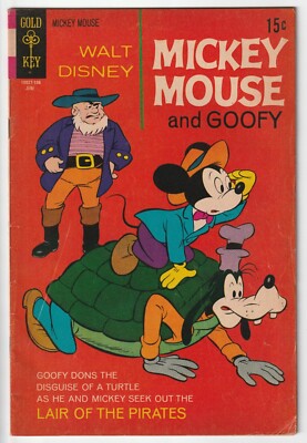 Vintage Gold Key Comics Mickey Mouse and Goofy Comic Book Walt Disney ...
