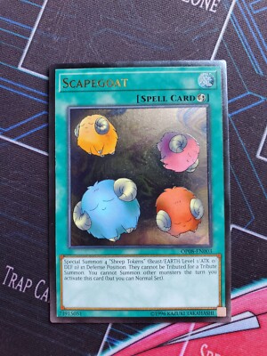Scapegoat OP08-EN003 Ultimate Rare - Near Mint NM Yugioh TCG Card | eBay