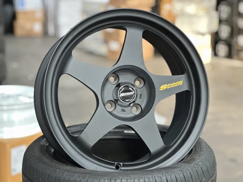 New 16x7 AOW SPOON Flow Formed (4 Wheel) 4x100 fit HONDA CIVIC TOYOTA ...