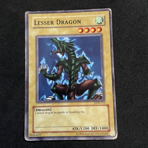Lesser Dragon LOB-113 Yu-Gi-Oh! Card Light Play Unlimited | eBay