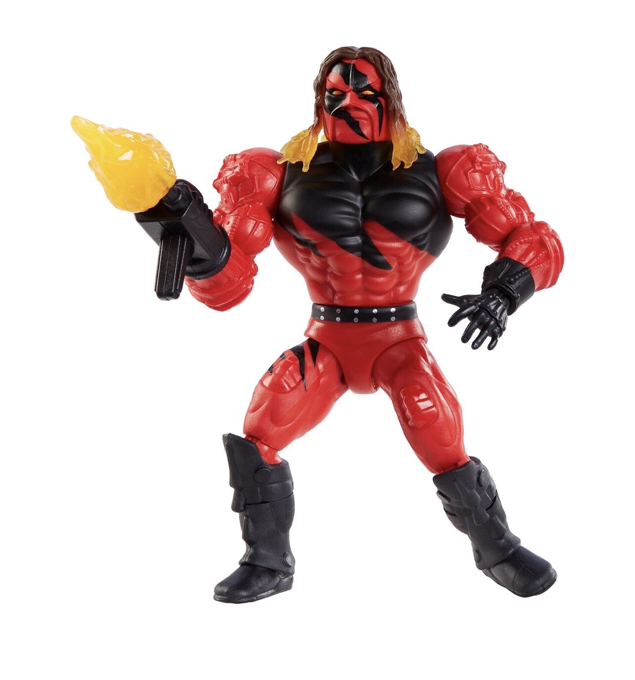 WWE Masters Of The WWE Universe Kane MOTU Wave 6 Mattel WWF Action ...