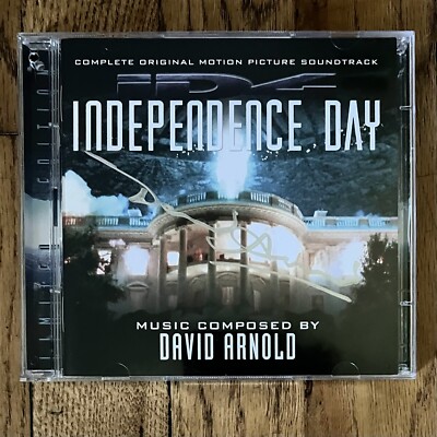 INDEPENDENCE DAY- Original Soundtrack- Composed by David Arnold, with ...