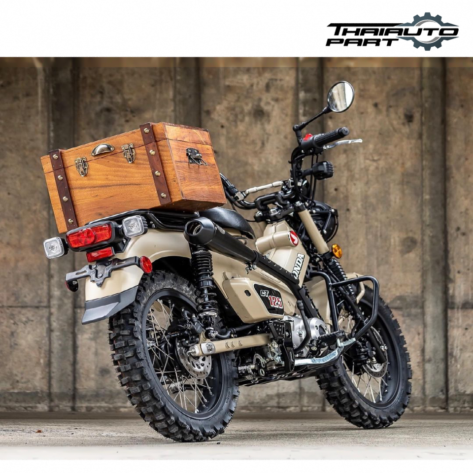 Set Side Rack Fuel Tank Oil 2 L For Honda Trail 125 CT125 Hunter Cub ...