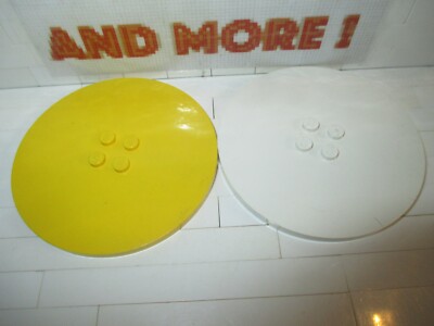 Lego - Tile Round 8x8 4 Studs in Center 6177 - Choose Color & Quantity ...