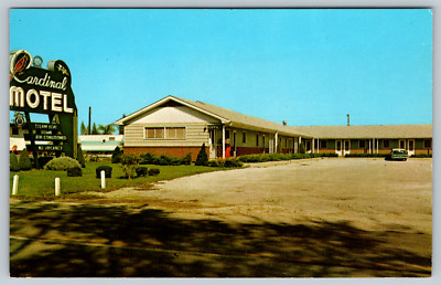 Cardinal Motel Springfield Missouri Vintage Postcard | eBay