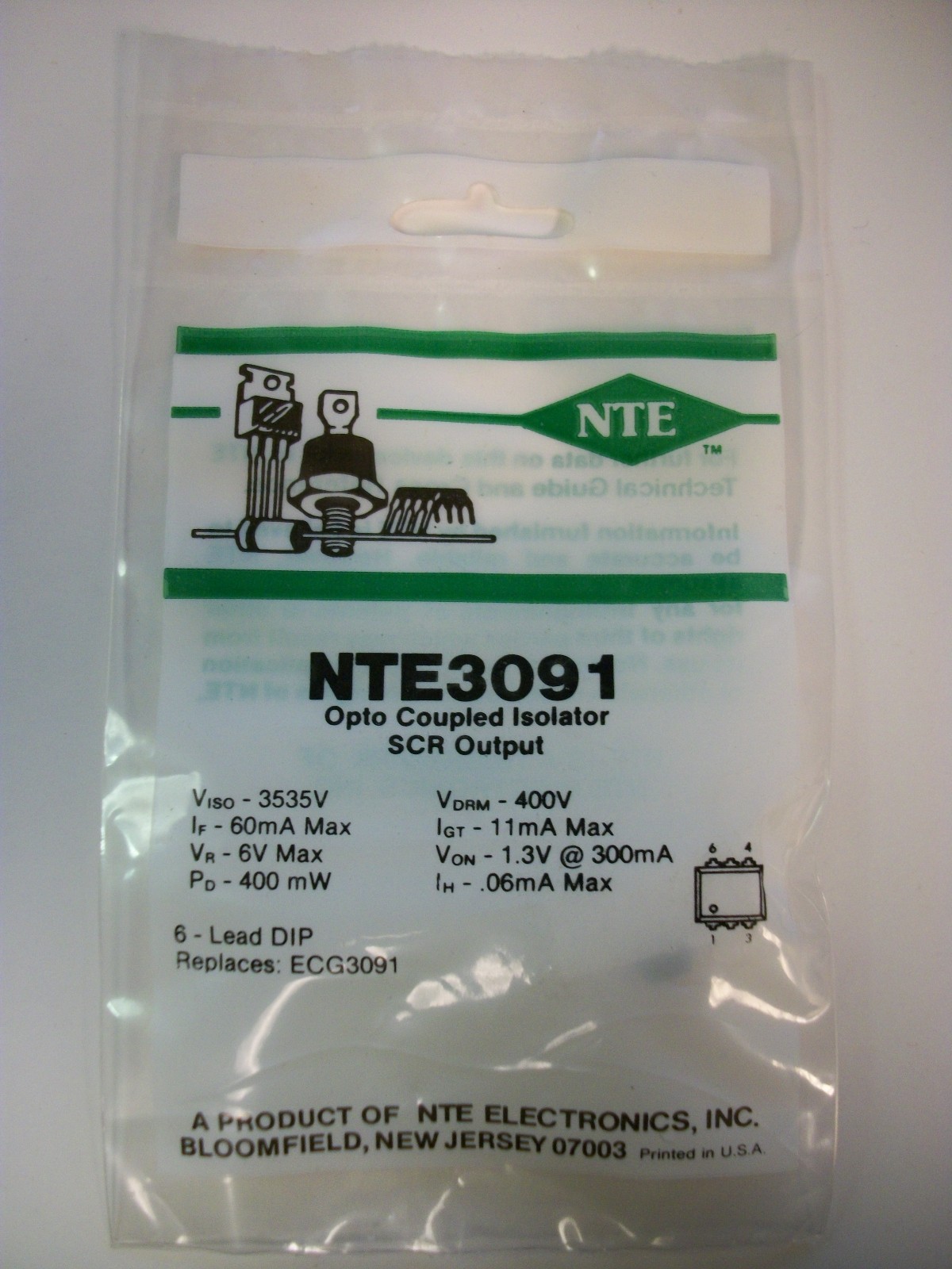 NTE Electronics - NTE3050 NTE3075 NTE3088 NTE3091 NTE3092 NTE3101 NTE3102 | eBay