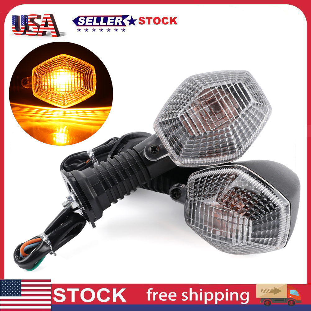 Front Rear Turn Signal Light Indicator Lamp For SUZUKI DRZ 400 400E ...