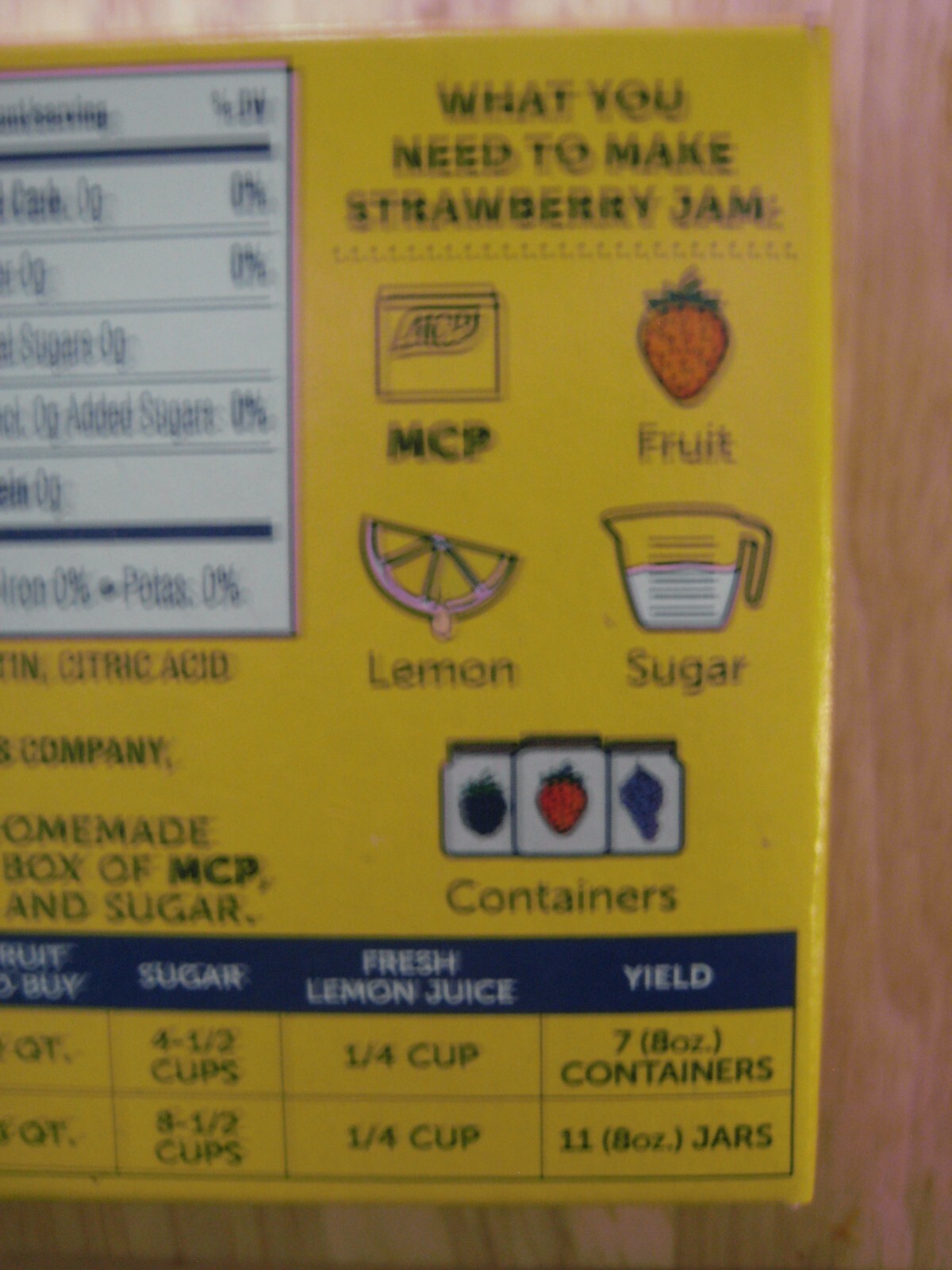 SURE-JELL Original Premium Fruit Pectin - 1.75oz for sale online | eBay