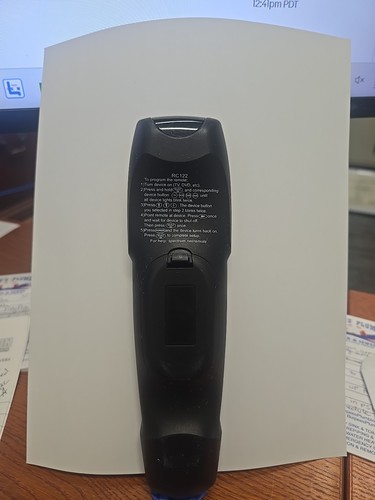 RC122 RC1226001/04B Replace Remote Control for Spectrum Time Warner ...