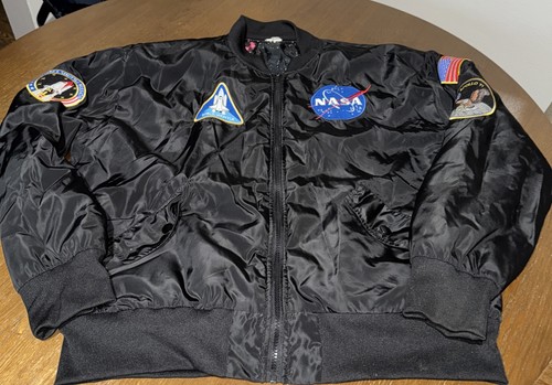 Spirit Halloween NASA Apollo 11 Reversible Jacket Men's Large Flight ...