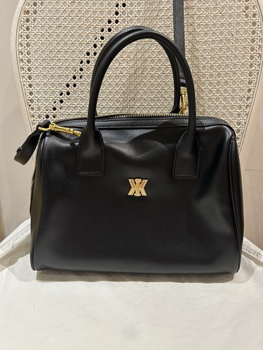 Kassandre Paris Black Leather Handbag Designer RRP £280 | eBay UK