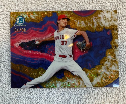 Tyler Bremner 2025 Bowman Draft Crystallized Gold Refractor /50 CASE ...