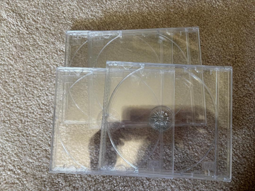 Memorex Standard Clear Jewel Cases - Set of 4 | eBay