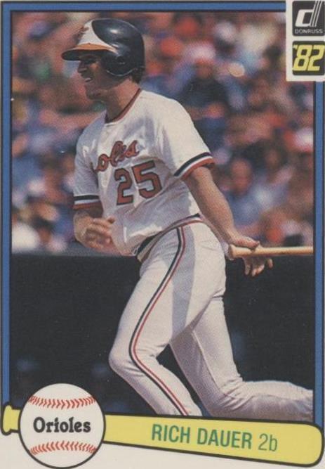 1982 Donruss - Rich Dauer #257 for sale online | eBay