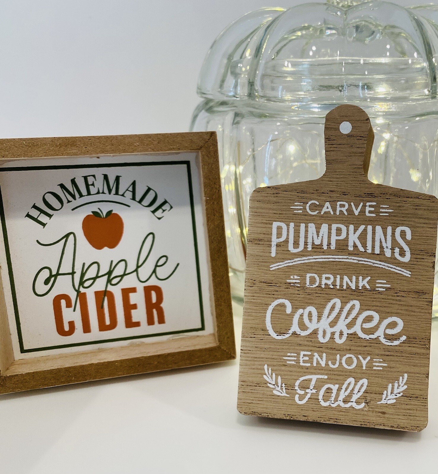 Target Bullseye Fall Coffee, Pumpkins and Cider Prop Pack Mini Signs ...