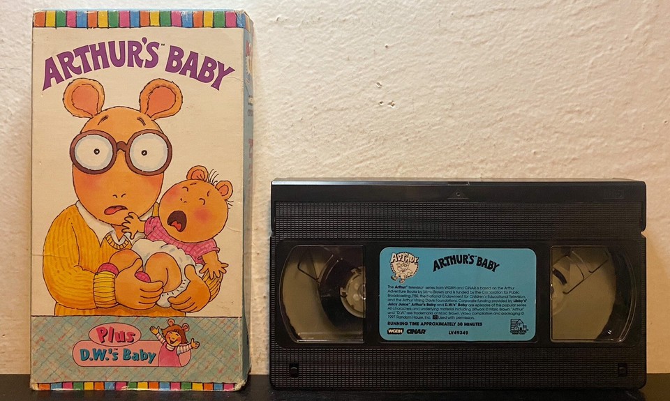 2x Arthur VHS Tape Lot (Arthur’s Tooth & Arthur’s Baby) 74644943030| eBay