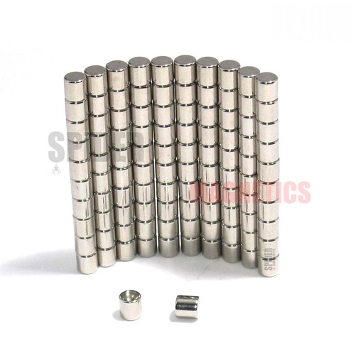 Strong Magnets 4x4 mm Neodymium Disc Small Magnet For Craft Fridge 4mm ...