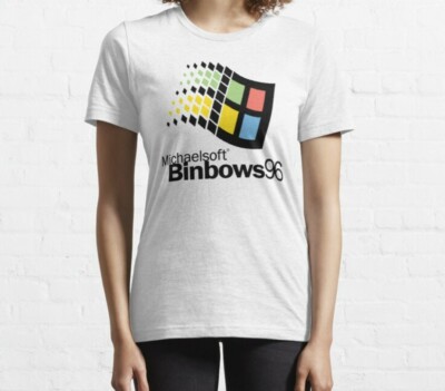 Michaelsoft Binbows 96 T shirt / Windows 96 / %100 Premium Quality | eBay