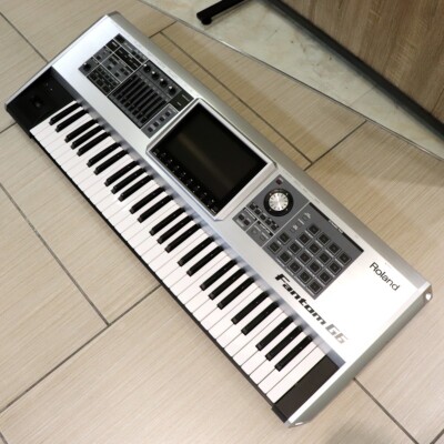 Roland Fantom G6 61-Key Keyboard Synthesizer Music Workstation w/ Power ...