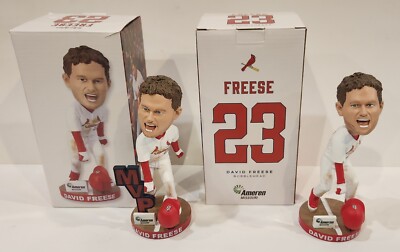St Louis Cardinal's David Freese MVP Bobblehead 2011 World Series Walk ...