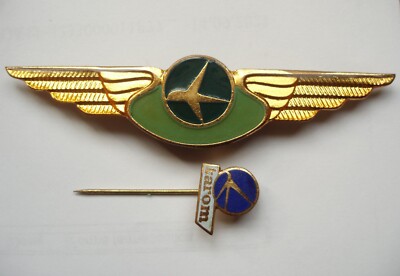 ROMANIA- TAROM AIRLINE PILOT BADGE , 1980, RARE + BONUS TAROM LOGO | eBay