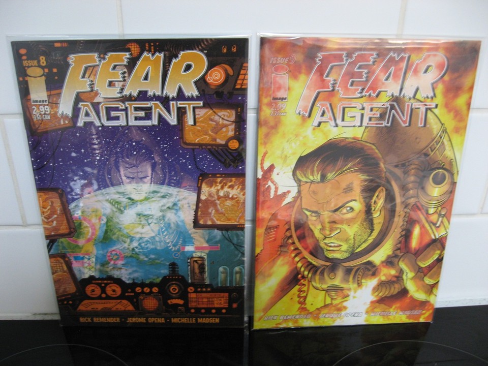 FEAR AGENT IMAGE COMICS #2,5,6,7,8,9,10 +DARK HORSE COMICS FEAR AGENT ...