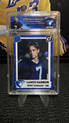 2024 Panini Donruss #7 Lance Harbor Rated Rookie West Canaan Coyotes ...