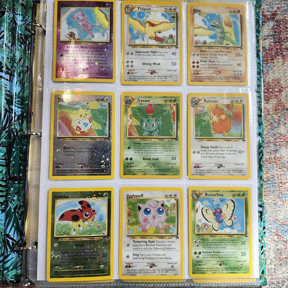 Southern Islands Binder + Complete English & Japanese Sets 36 Cards ...