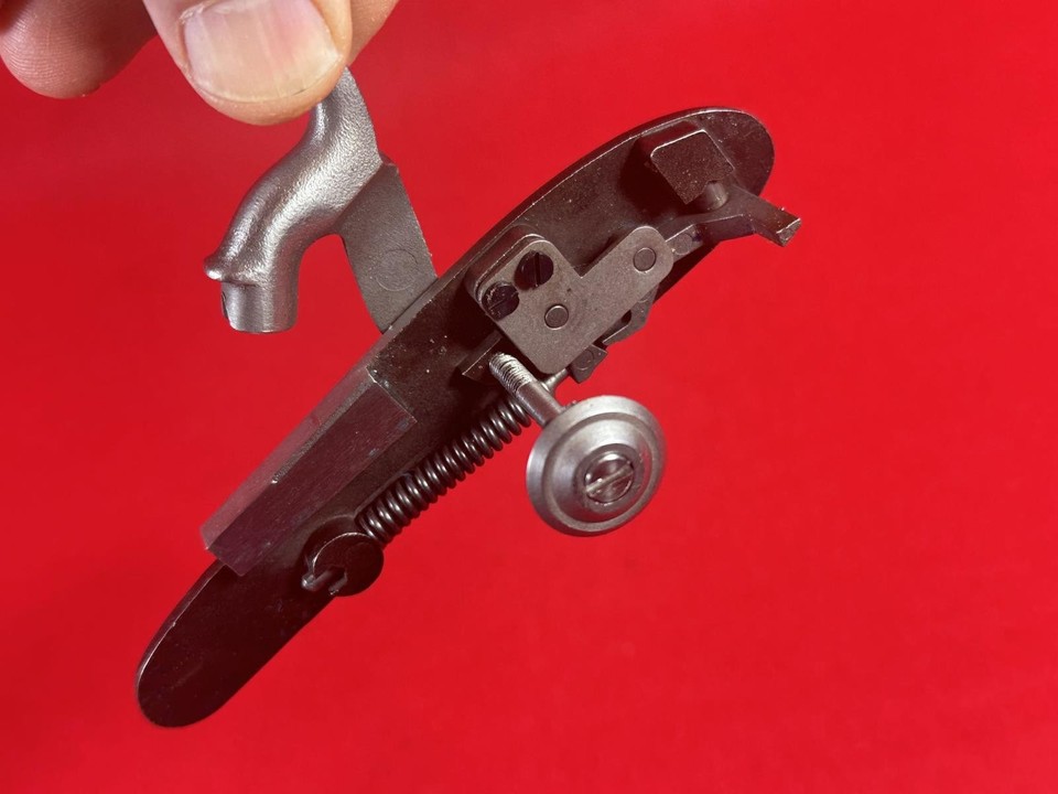 Thompson Center TC Silver Cougar Hawken Muzzleloader Hammer Lock Side ...