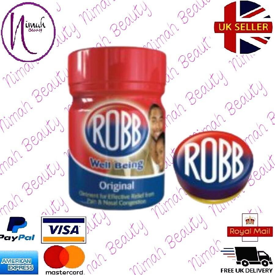 6 X ROBB Original Ointment Effective Relief from Pain & Nasal ...