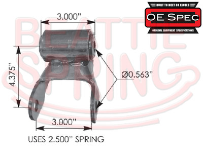 Front Leaf Spring Shackle for Chevy / GMC C3500HD | eBay