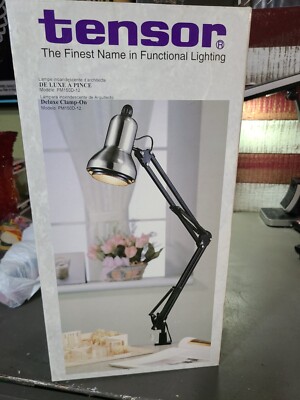 TENSOR Clamp On Desk Lamp. PM150D-12 New In Box | eBay