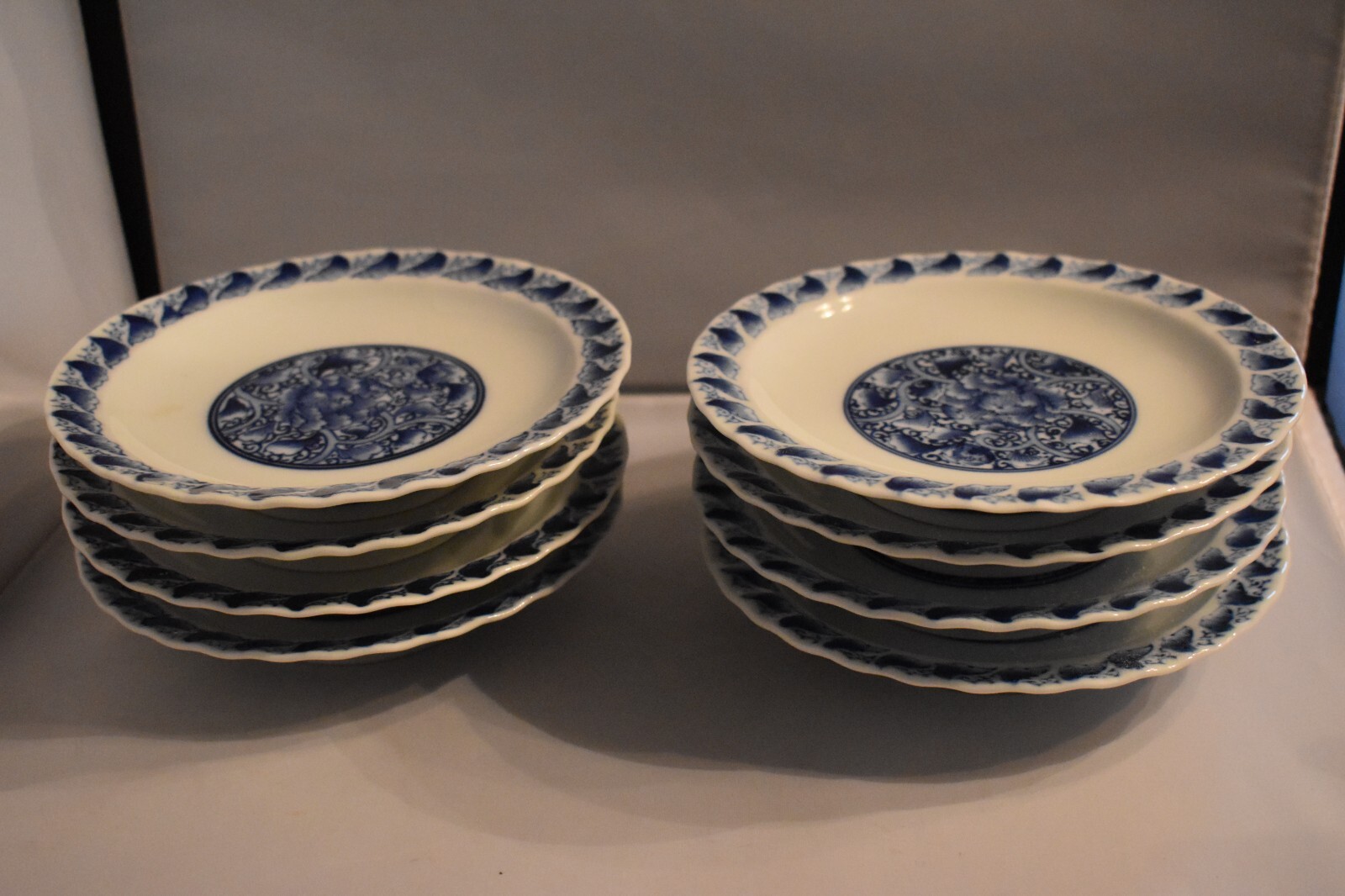 Set of 8 Chinese Porcelain Plates – Gorgeous! Parties? Small Servings ...