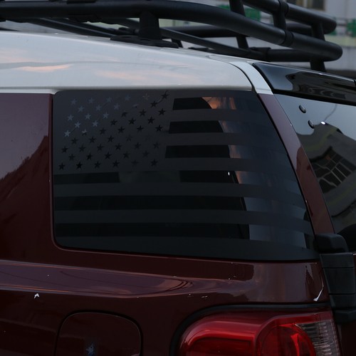 Fit For Toyota FJ Cruiser 2007-2014 American flag Rear side window ...