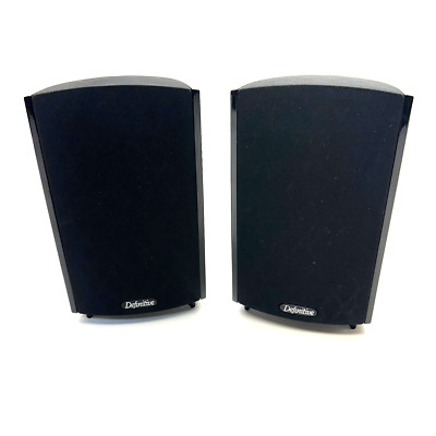 QTY 2: Definitive Technology ProMonitor 800 Compact Speakers-BLACK | eBay